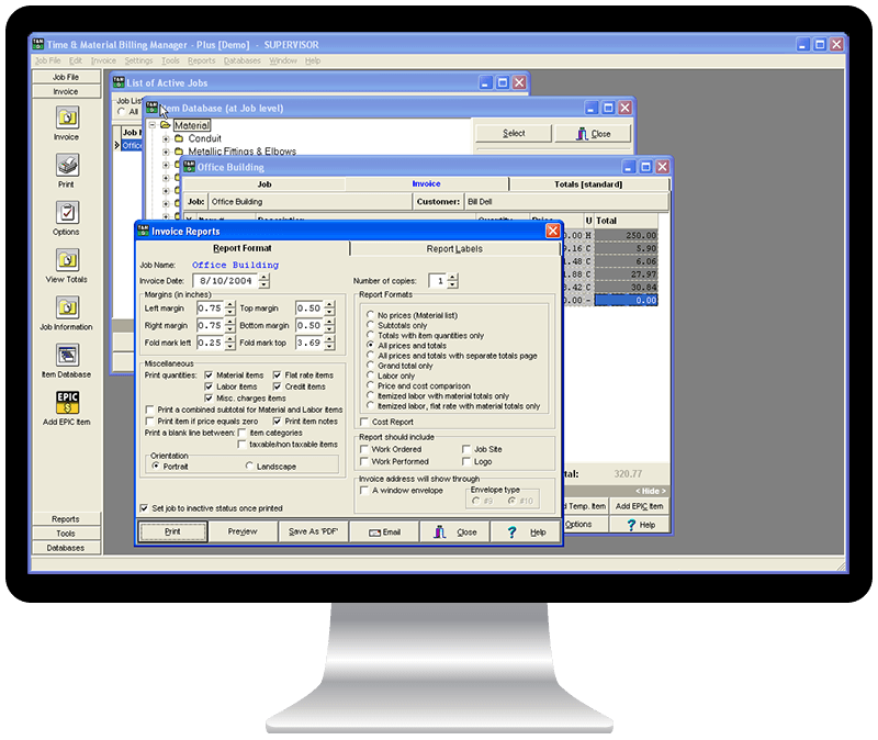 TM Billing Manager - Vision InfoSoft