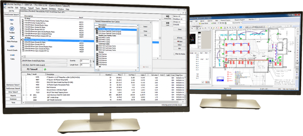 Electrical Estimating Software, Billing, Pricing