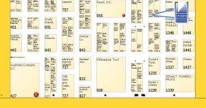 2016-neca-vision-infosoft-booth-map - Vision InfoSoft